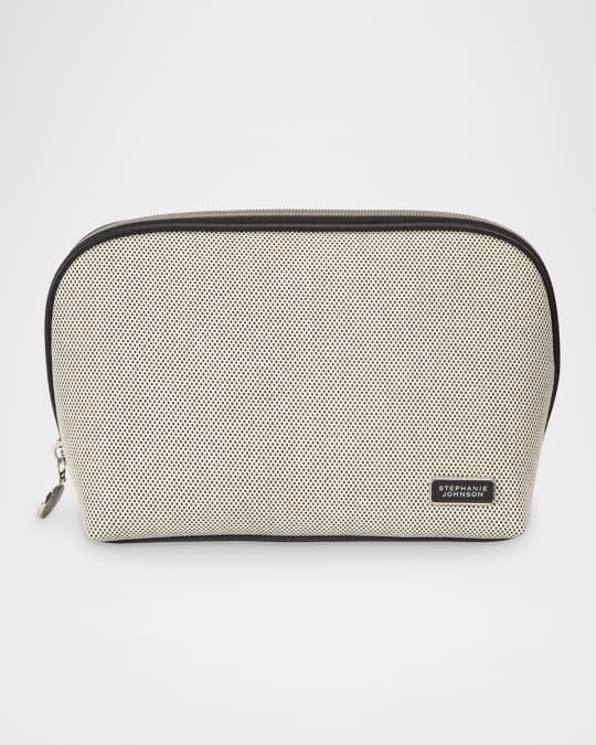 Stephanie Johnson Tropea Onyx Lola Makeup Bag | Neiman Marcus
