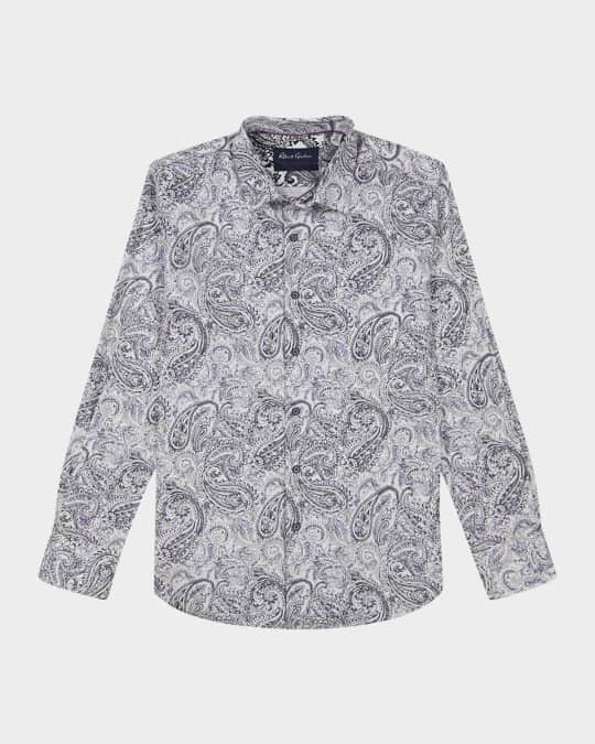 Robert Graham Men's Ibiza Paisley Woven Sport Shirt | Neiman Marcus