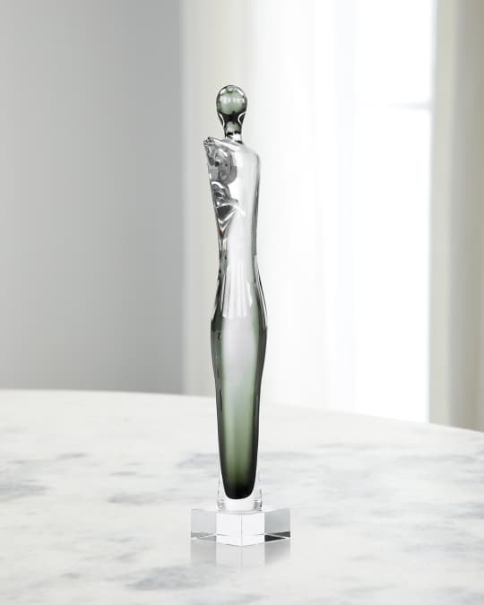 John-Richard Collection Glass Silhouette Sculpture, Large | Neiman Marcus
