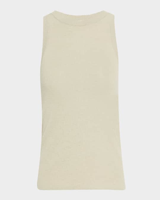 Co Cashmere Knit Tank Top | Neiman Marcus
