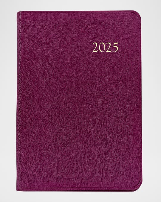 Graphic Image 2025 Leather Daily Journal | Neiman Marcus
