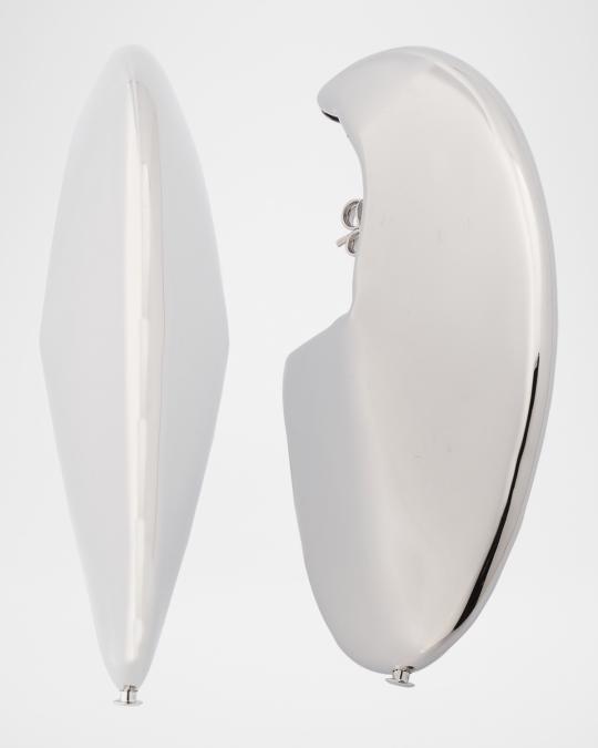 Dries Van Noten Domed Disc Earrings | Neiman Marcus