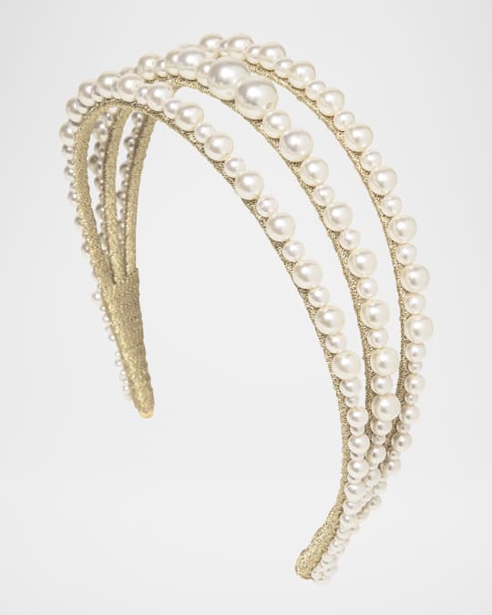 Jennifer Behr Fiorella Headband | Neiman Marcus