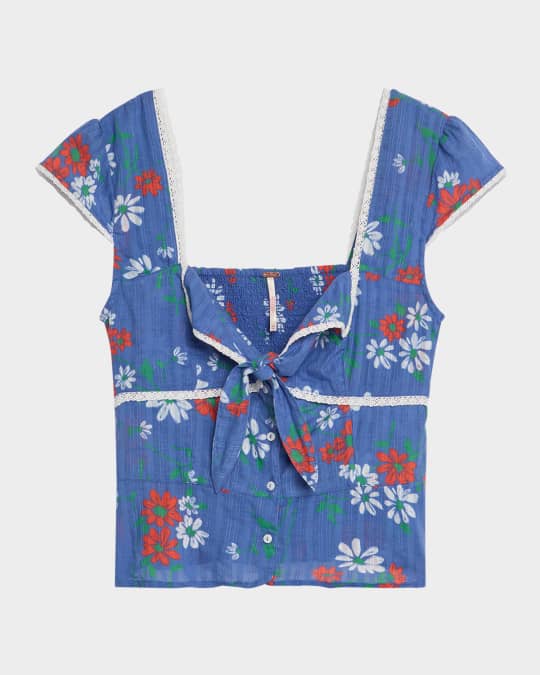 Free People Call Me Baby Blouse | Neiman Marcus