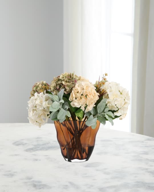 John-Richard Collection Bronze Garden 27" Faux Floral Arrangement in ...
