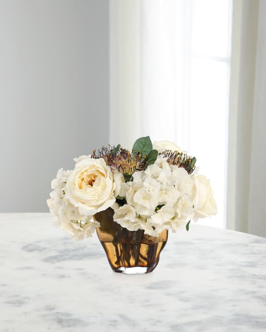 John-Richard Collection Hush Hush Sweet Garden 15" Faux Floral ...