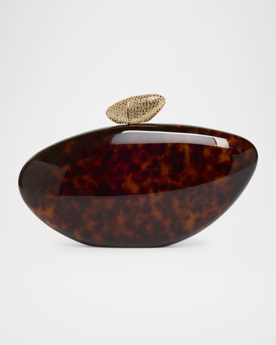 Benedetta Bruzziches Armonia Methacrylate Clutch Bag | Neiman Marcus