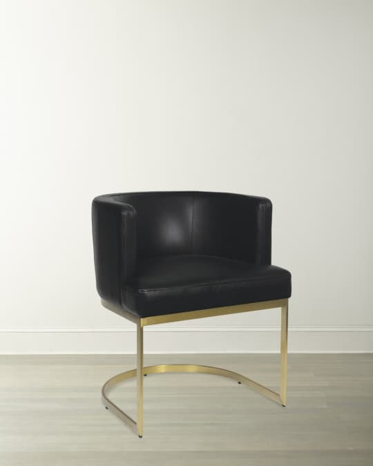 Regina Andrew Owen Leather Dining Arm Chair | Neiman Marcus