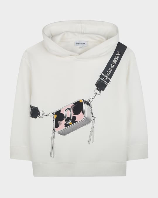 Marc Jacobs Kid's Graphic Print French Terry Hoodie, Size 2-4 | Neiman ...
