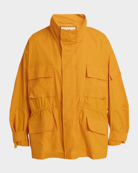 Plan C Cotton Utility Jacket | Neiman Marcus