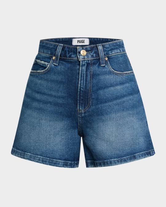 PAIGE Dani Denim Shorts | Neiman Marcus