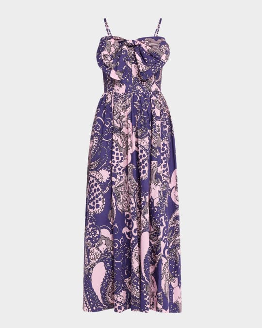 LOVE THE LABEL Dolcia Midi Dress | Neiman Marcus