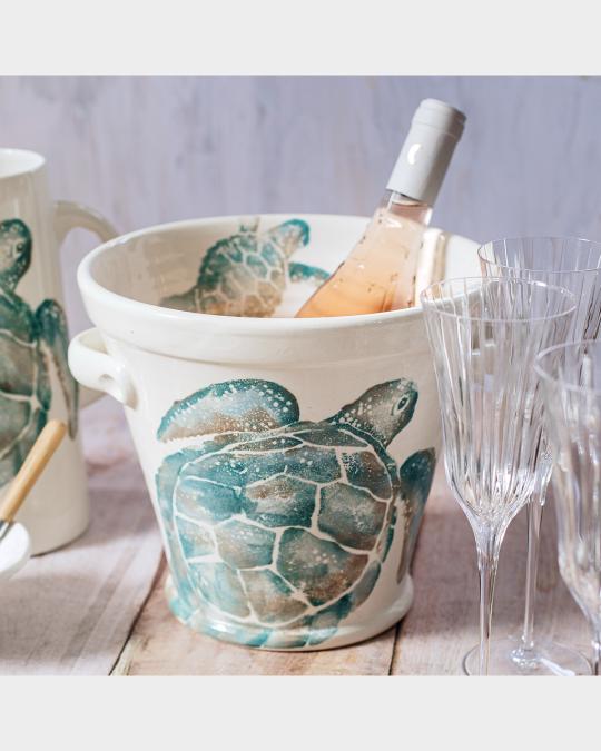 Vietri Tartaruga Ice Bucket | Neiman Marcus