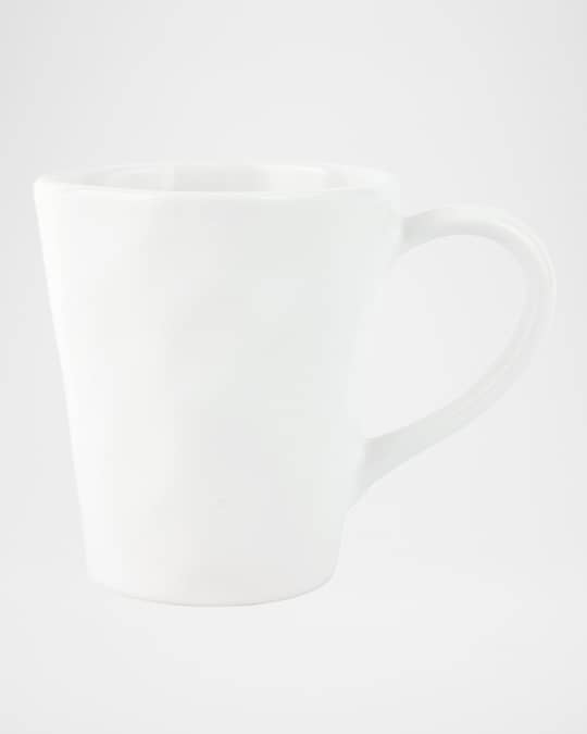 Vietri Aria White Stoneware Mug | Neiman Marcus