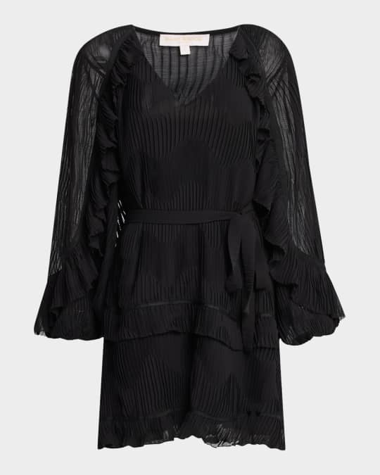 Ramy Brook Zelda Pleated Mini Dress | Neiman Marcus