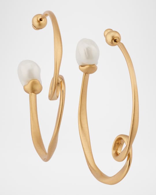 Cult Gaia Rena Hoop Earrings | Neiman Marcus