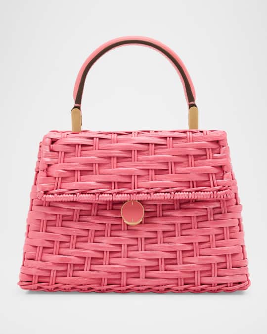 Cult Gaia Sybil Nano Metallic Woven Crossbody Bag | Neiman Marcus
