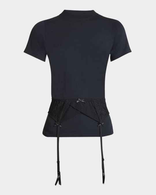 Balenciaga Lingerie Short-Sleeve T-Shirt | Neiman Marcus