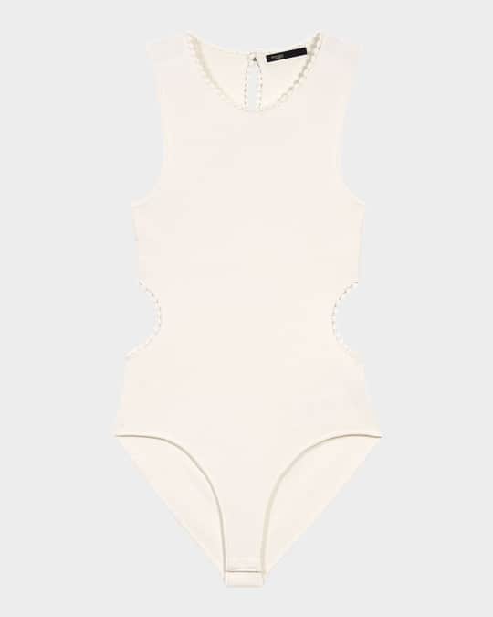Maje Backless Bodysuit | Neiman Marcus