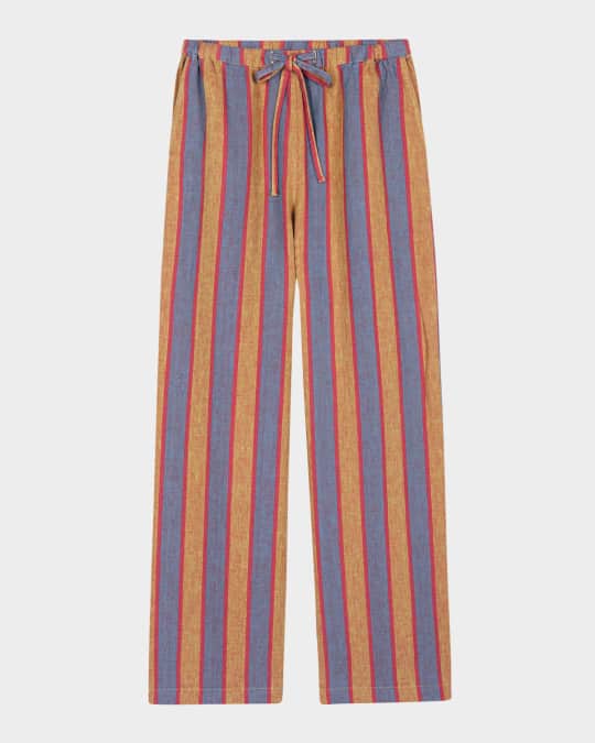 Rails Rio Stripe Emmie Wide-Leg Pants | Neiman Marcus