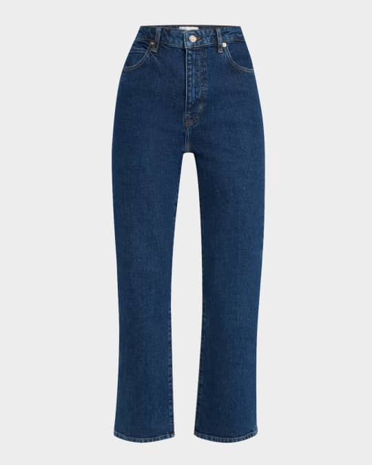 FRAME The Ruler Crop Jeans | Neiman Marcus