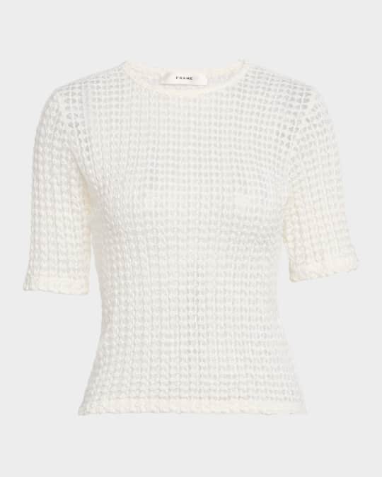 FRAME The Popcorn Top | Neiman Marcus