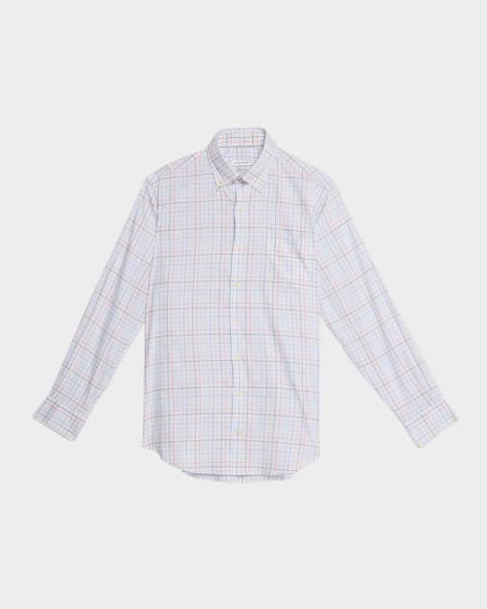 Peter Millar Men's Allen Crown Lite Stretch Sport Shirt | Neiman Marcus