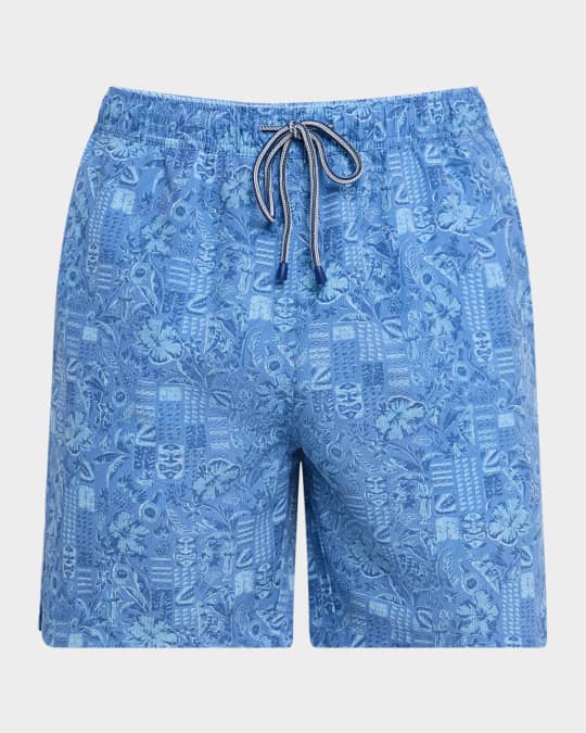 Peter Millar Men's Mai Tai Swim Trunks, 7" Inseam | Neiman Marcus