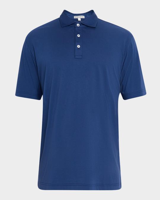 Peter Millar Men's Crown Comfort Pima Cotton Polo Shirt | Neiman Marcus