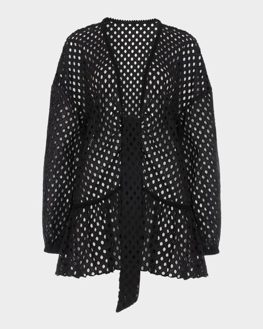 Ramy Brook Caya Eyelet-Embroidered Sun Dress Coverup | Neiman Marcus