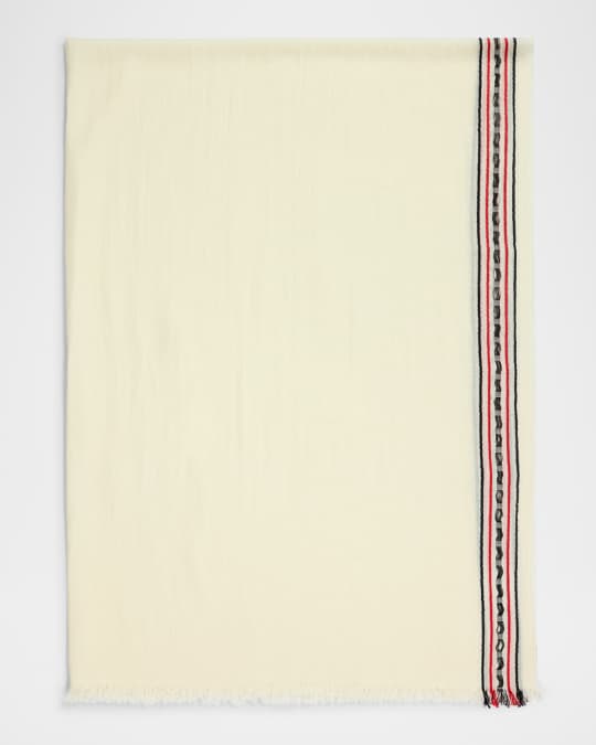 THE ROW Terela Wool-Cashmere Scarf | Neiman Marcus