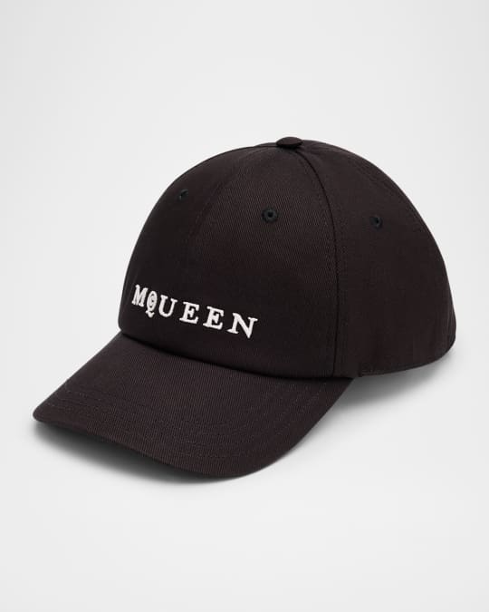 McQueen Men's Cotton Logo Baseball Cap | Neiman Marcus