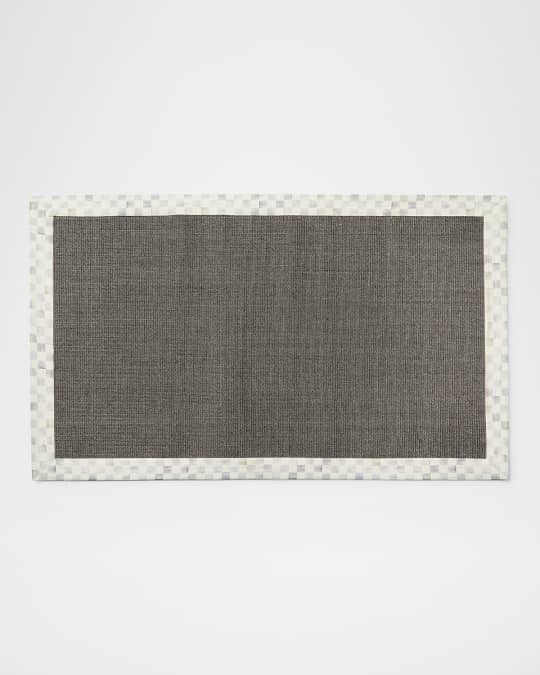MacKenzie-Childs Sterling Check Sisal Rug, 3' x 5' | Neiman Marcus