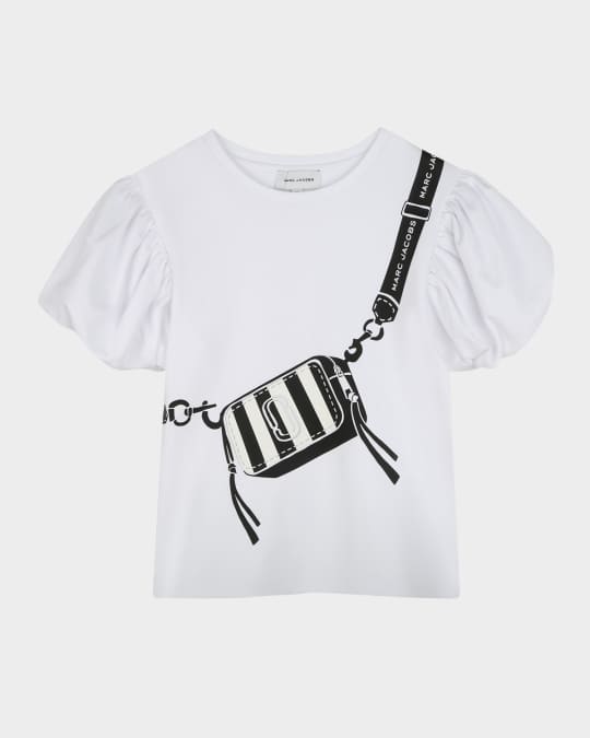 Marc Jacobs Kid's Graphic-Print Cotton Interlock T-Shirt, Size 2-4 ...