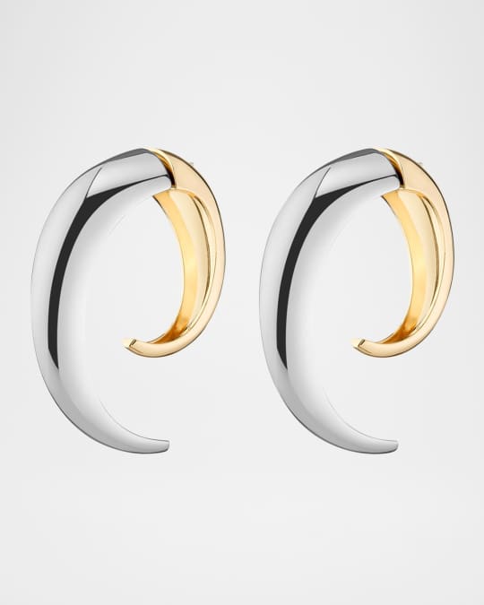DEMARSON Kiki Two-Tone Convertible Earrings | Neiman Marcus