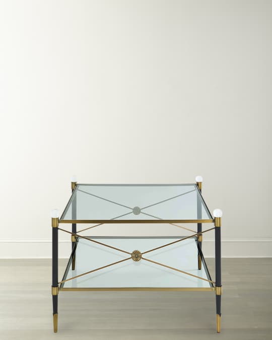 Jonathan Adler Rider 2-Tier Cocktail Table | Neiman Marcus