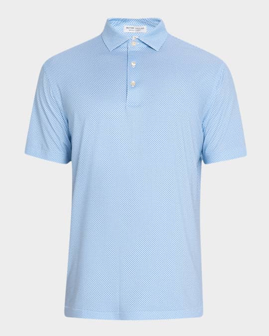 Peter Millar Men's Phoenix Performance Jersey Polo Shirt | Neiman Marcus