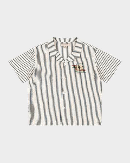 Konges Slojd Boy's Elliot Short-Sleeve Soccer Shirt, Size 9M-6 | Neiman ...