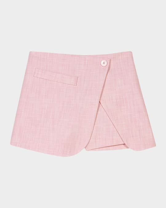 Maje Pivaldor Wrap Shorts | Neiman Marcus