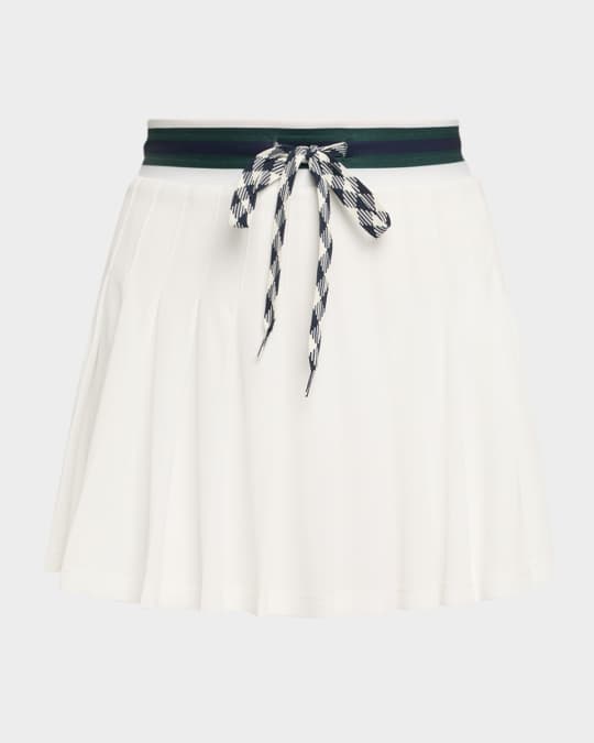 The Upside Laver Cadiz Pleated Tennis Mini Skirt | Neiman Marcus