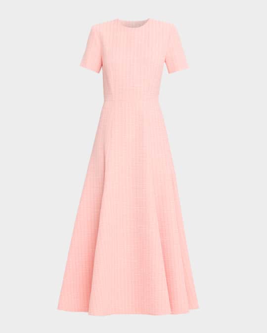 E.Stott Brooke Woven A-Line Midi Dress | Neiman Marcus