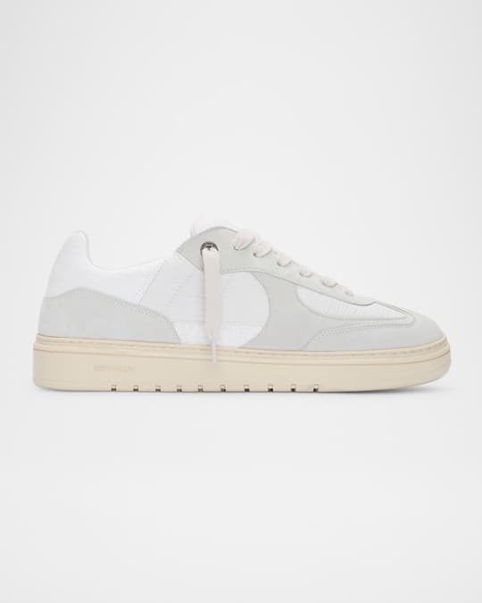 REPRESENT Men's Virtus Nylon and Suede Low-Top Sneakers | Neiman Marcus