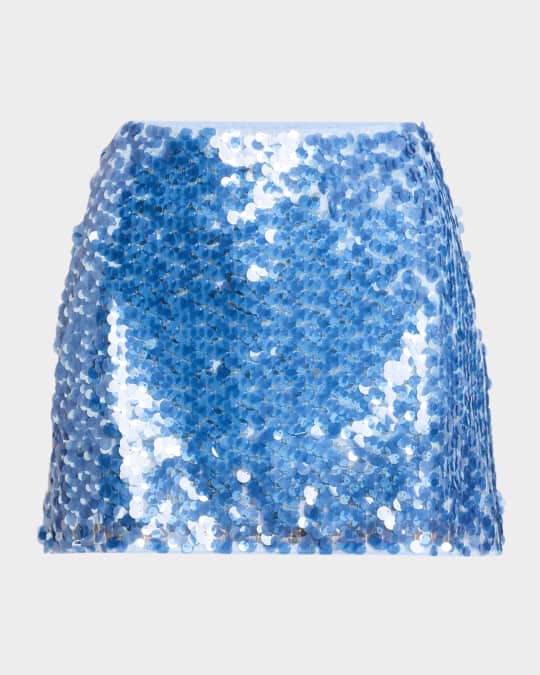 Toccin Maris Sequined Mini Skirt | Neiman Marcus