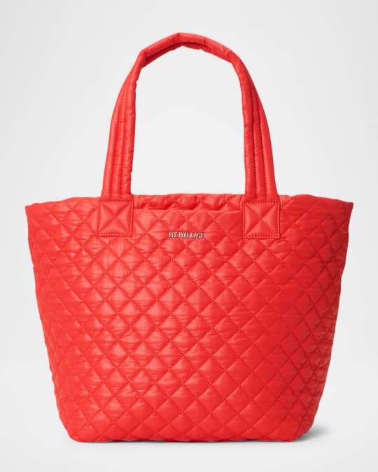 MZ WALLACE Metro Deluxe Medium Quilted Tote Bag | Neiman Marcus