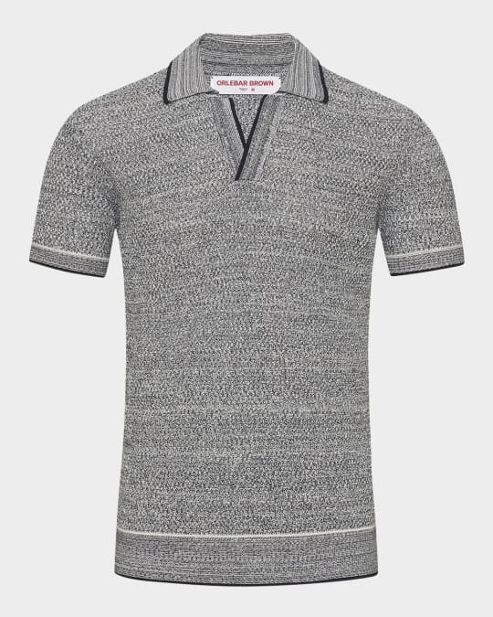 Orlebar Brown Men's Knit Polo Shirt | Neiman Marcus