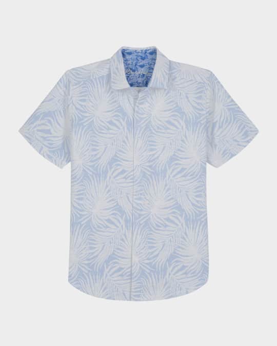 Robert Graham Men's Royal Palms Short-Sleeve Shirt | Neiman Marcus