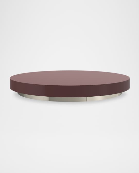 Caracole Periphery Round Accent Table | Neiman Marcus
