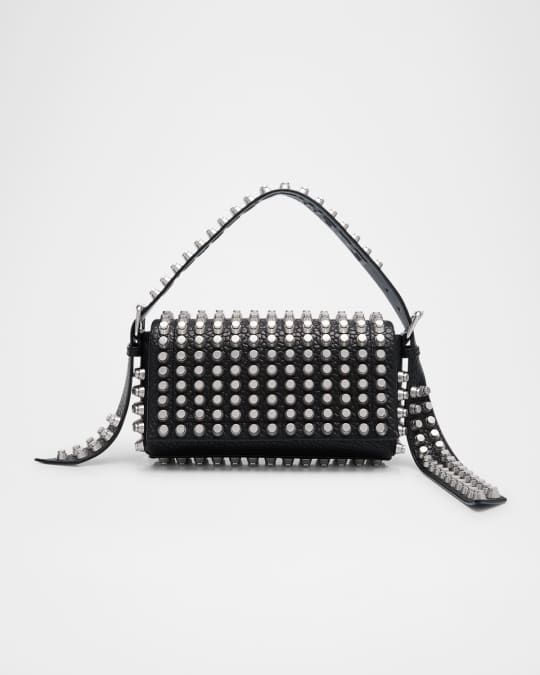 Alexander Wang Ricco Medium Stud Leather Shoulder Bag | Neiman Marcus