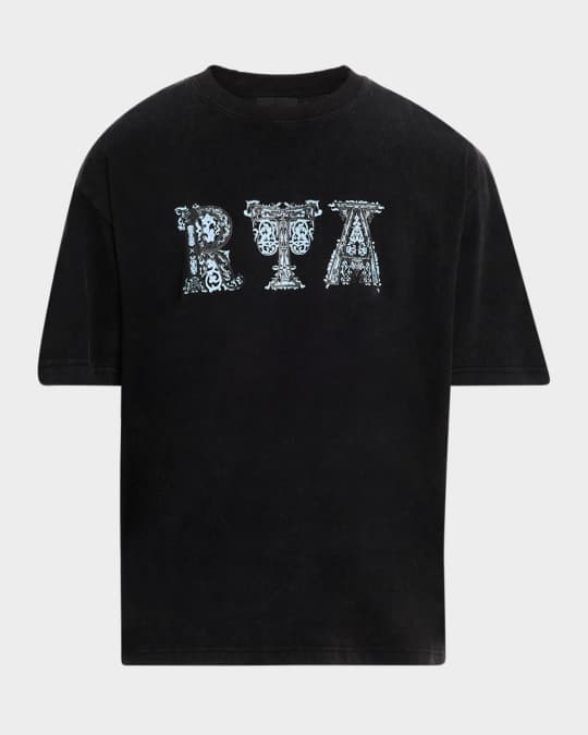 RTA Men's Colin Illuminated Logo T-Shirt | Neiman Marcus