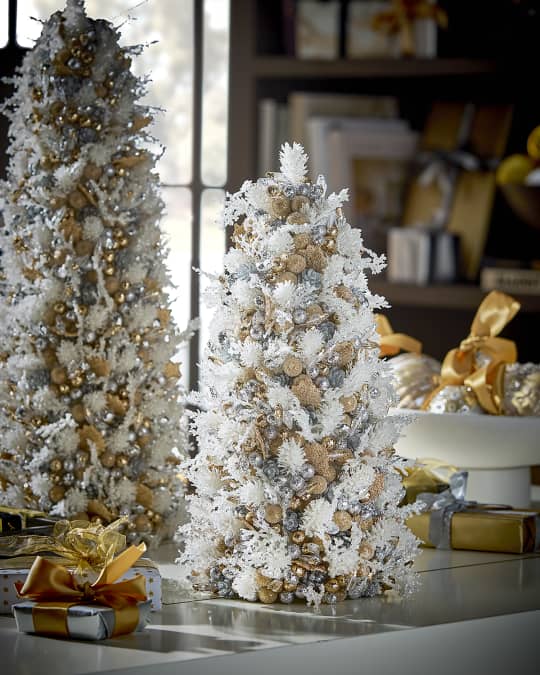 Salzburg Creations 18" Winter Splendor Tree Christmas Decoration ...
